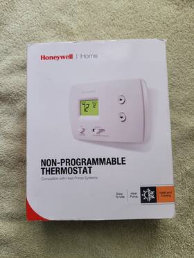 HONEYWELL RTH3100C1002 Programmable Thermostat
