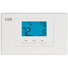 LUX Thermostat Program Selectable Smart Recovery Compatab