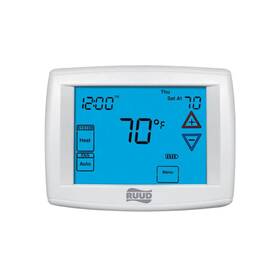 RHEEM UHC-TST422DFMS Ruud Touchscreen Thermostat Dual Fuel