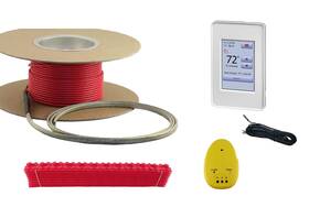 WARMING SYSTEMS Sqft Electric Tile Radiant Floor Heating